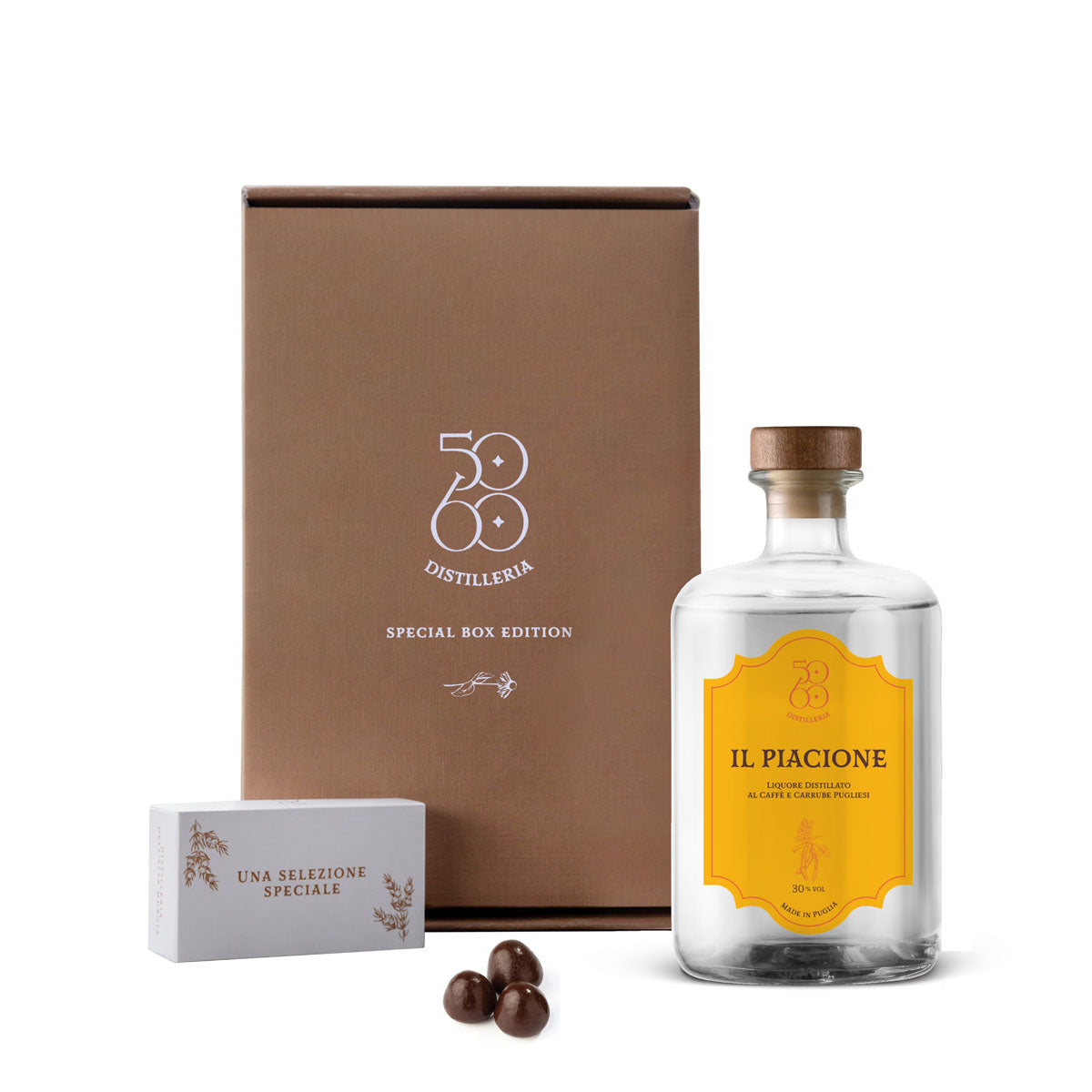 Box Singola con Bon Bons | 50/60 Gin Rurale